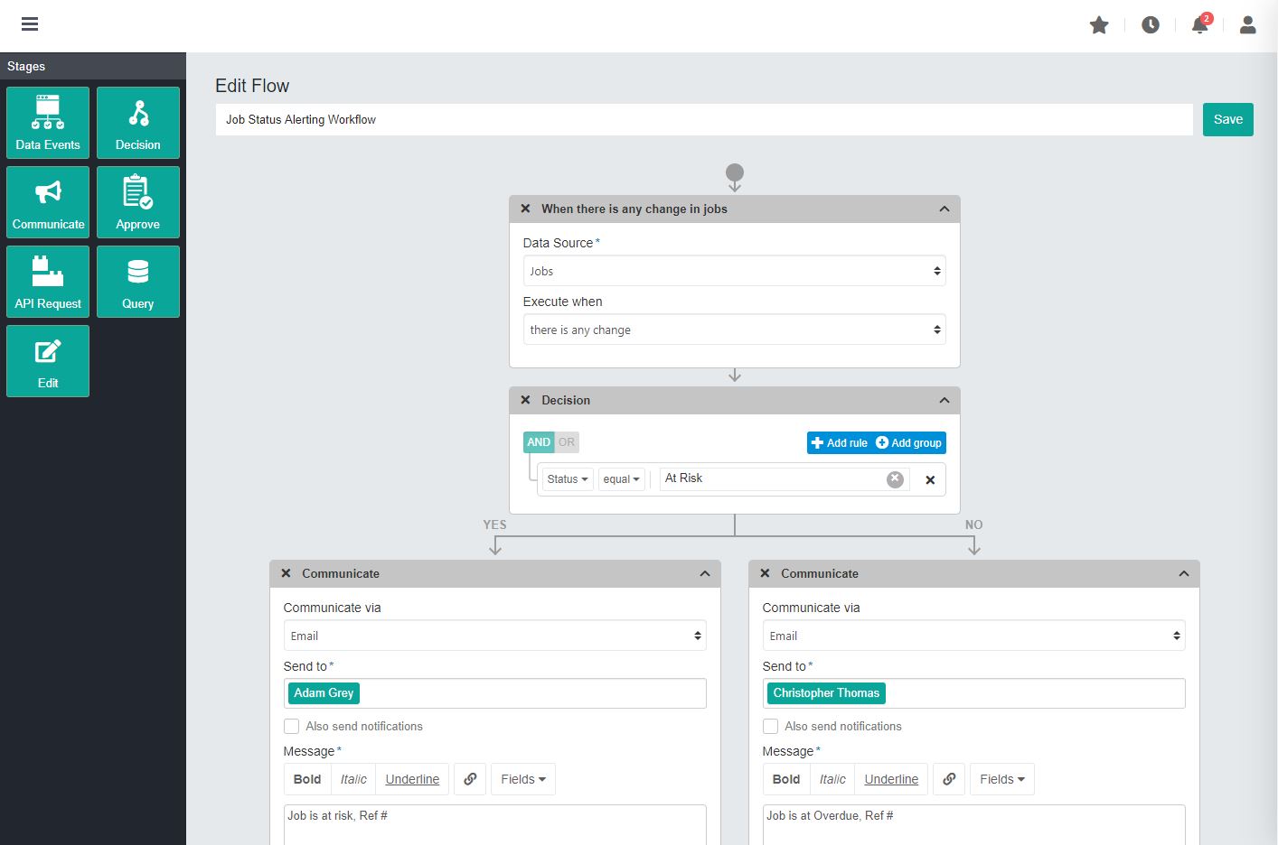 Automate Tasks | Field Service Management Workflow Automation | Dusk FSM